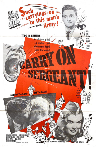 Carry On Sergeant – Vertigo Posters