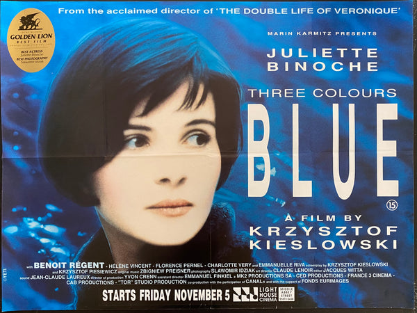 Three Colours Blue – Vertigo Posters