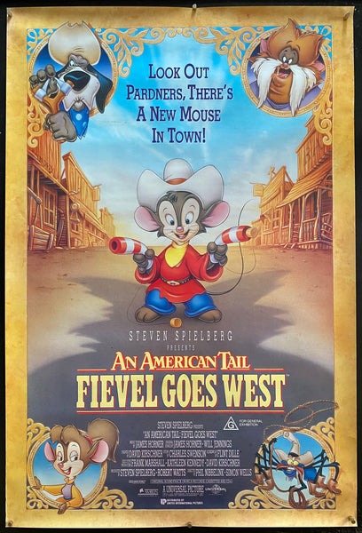 An American Tail : Fievel Goes West – Vertigo Posters