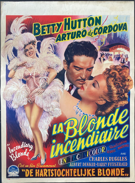 Incendiary Blonde – Vertigo Posters