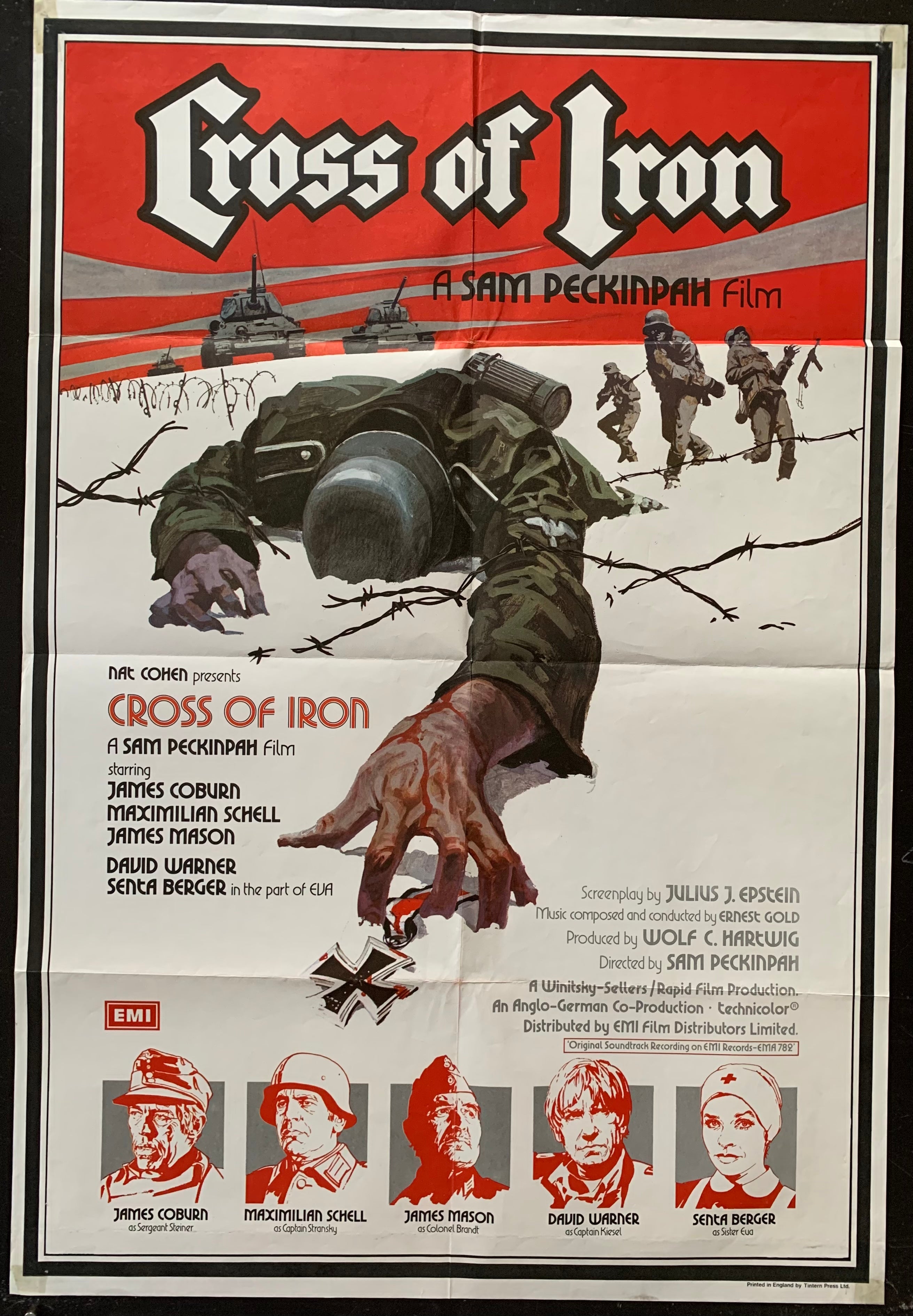 Cross Of Iron Poster
