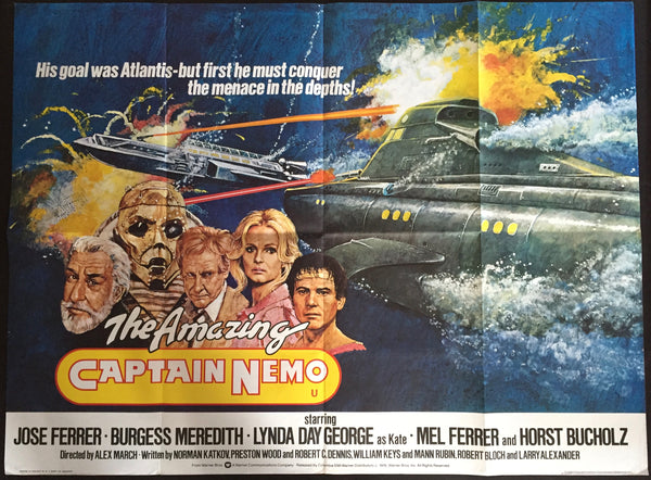 The Amazing Captain Nemo – Vertigo Posters