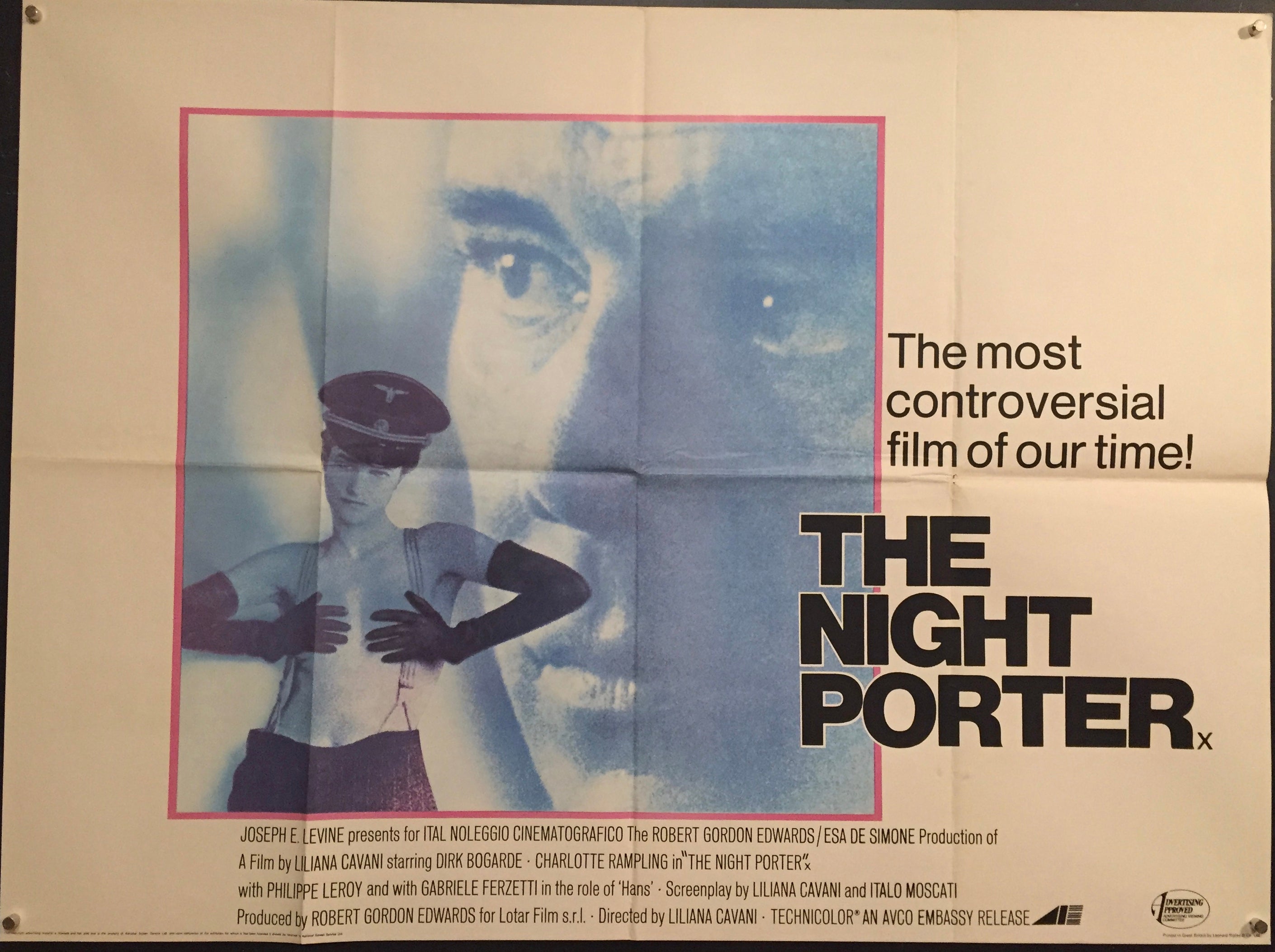 The Night Porter – Vertigo Posters