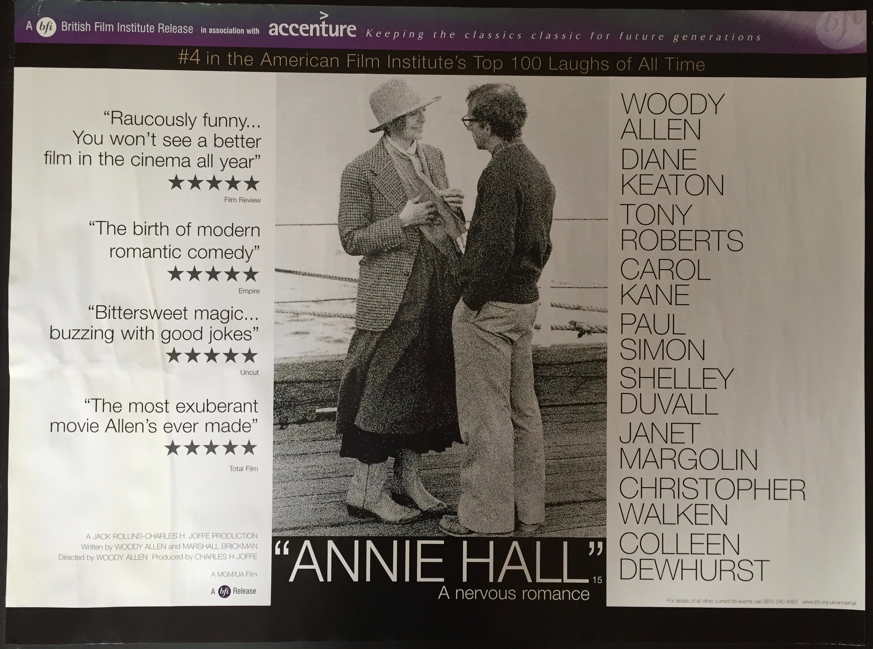 Annie Hall 1977 Poster